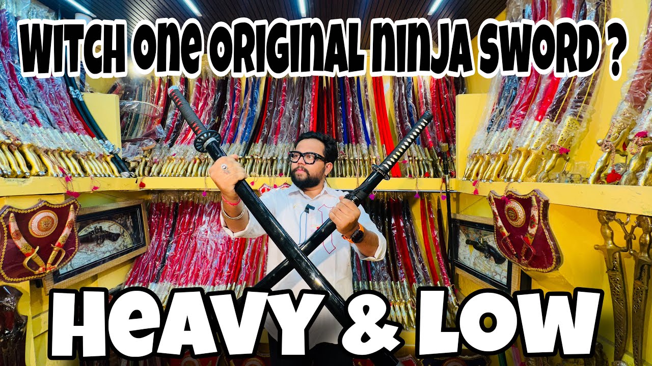 “Original Ninja Sword Comparison! Heavy vs Low Weight – Full Review ...
