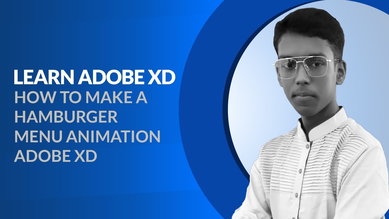 #2 How to make a hamburger menu animation in adobe xd |Graphic Design ...