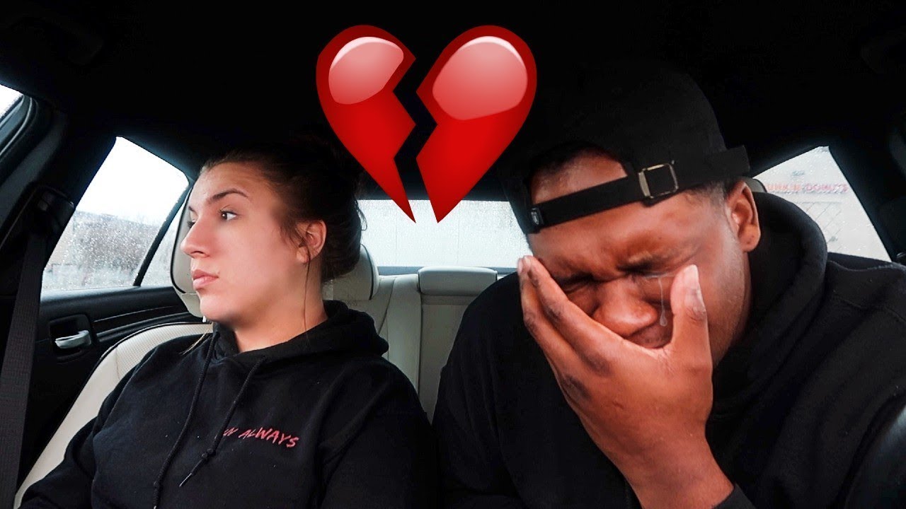 BREAK UP PRANK ON BOYFRIEND *He Cries* - YouTube