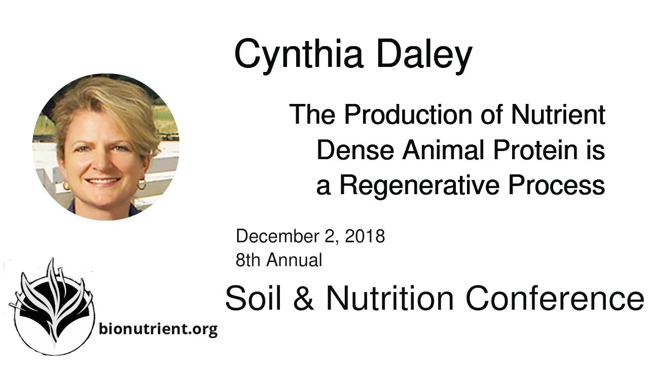 Cynthia Daley SNC 2018 | The Production of Nutrient Dense Animal ...