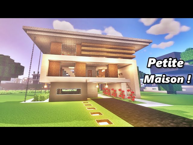 Comment Faire Une Maison Moderne Dans Minecraft Mushwoom | Ventana Blog