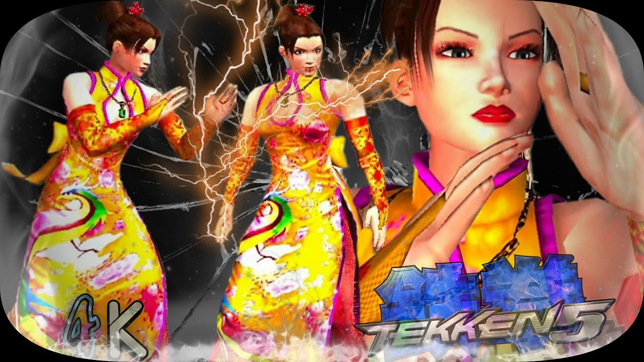 Anna ( Yellow Outfit, Japanese Hair ) Ultra Hard Tekken 5 Remastered ...