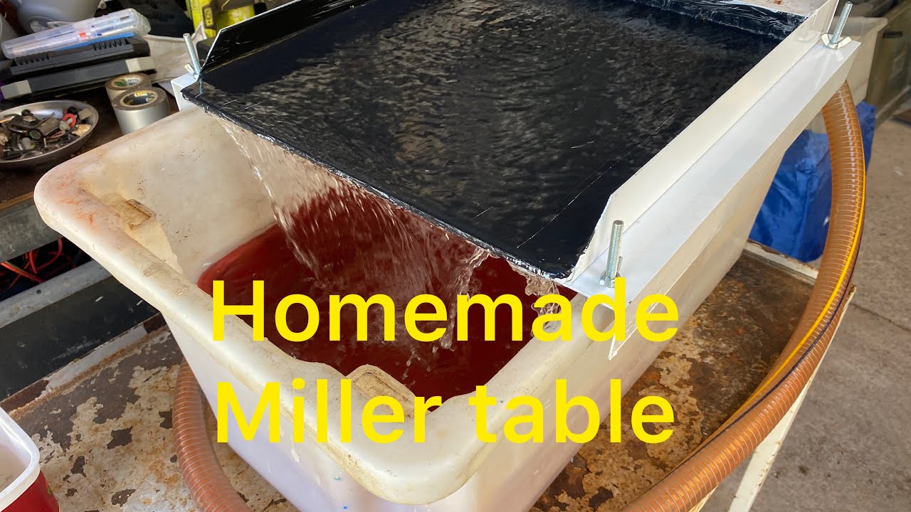 DIY miller table my new home made miller table @piston broke ...