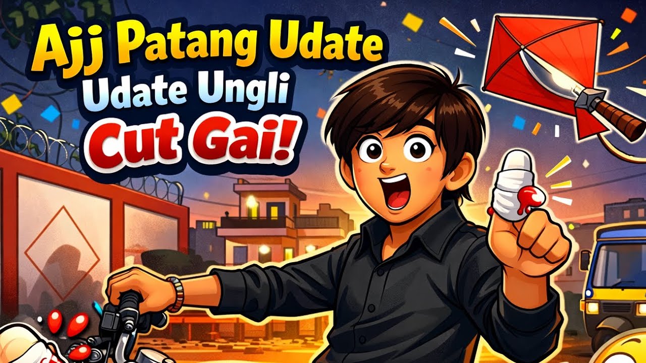 Patang udate udate ungli cut gai….. - YouTube