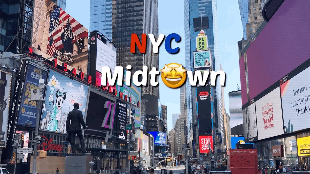 🇺🇸NYC Walk🗽Times Square to Grand Central Terminal | NYC Phase 2 ...