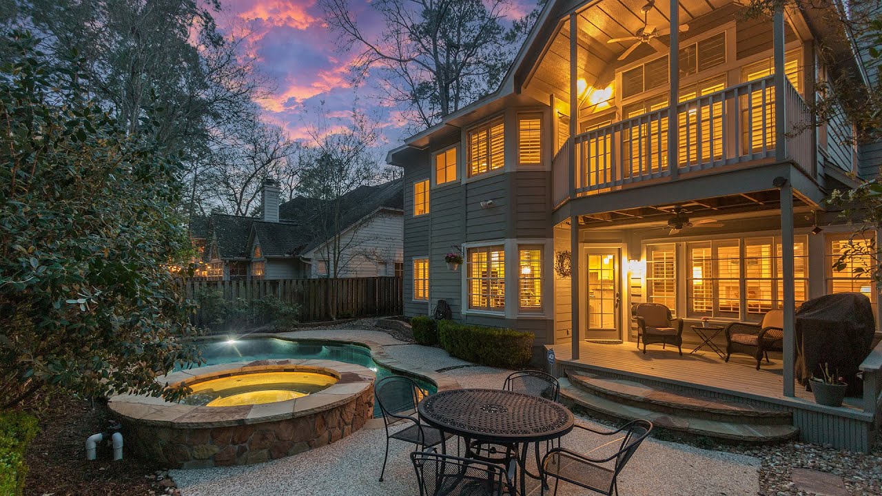 The Woodlands Texas 119 W Greywing Circle - YouTube