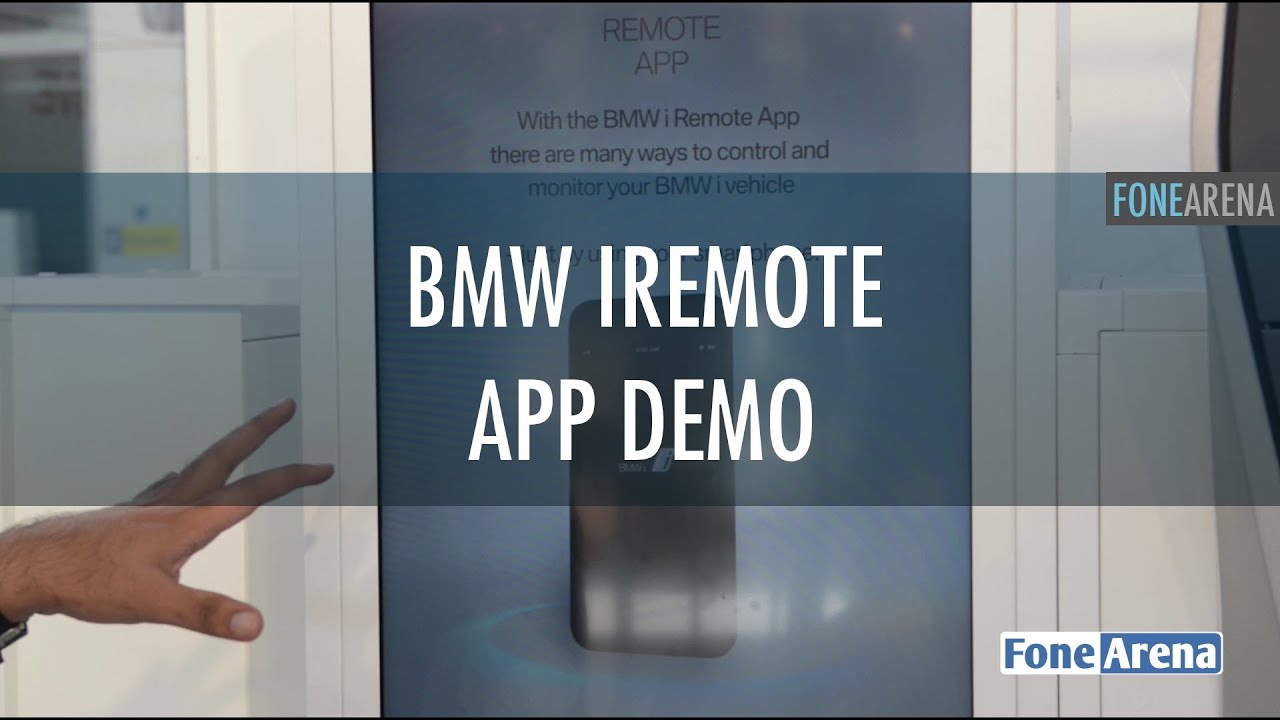 BMW iRemote App Demo - YouTube