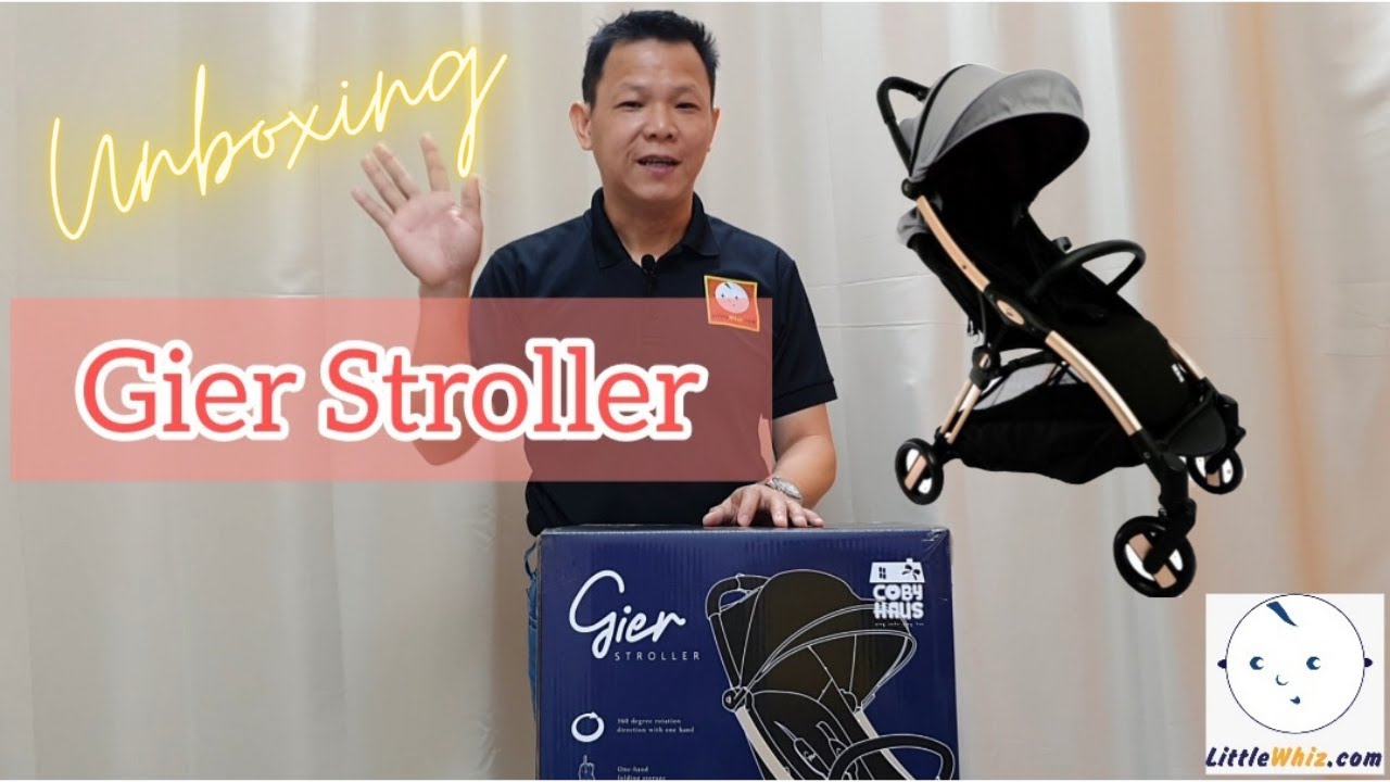 📦UNBOXING📦 Coby Haus Gier Stroller | LittleWhiz.com | # ...