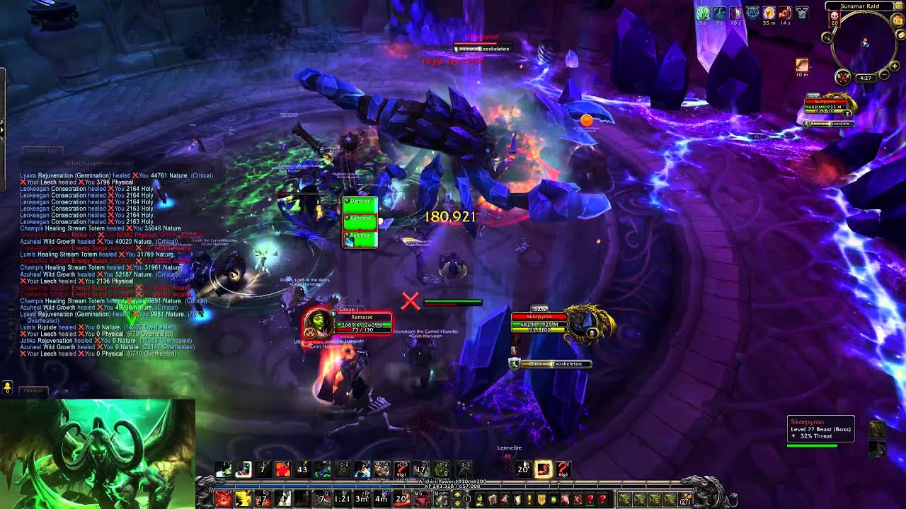 WoW Legion Alpha: Skorpyron Boss (KILL) - YouTube