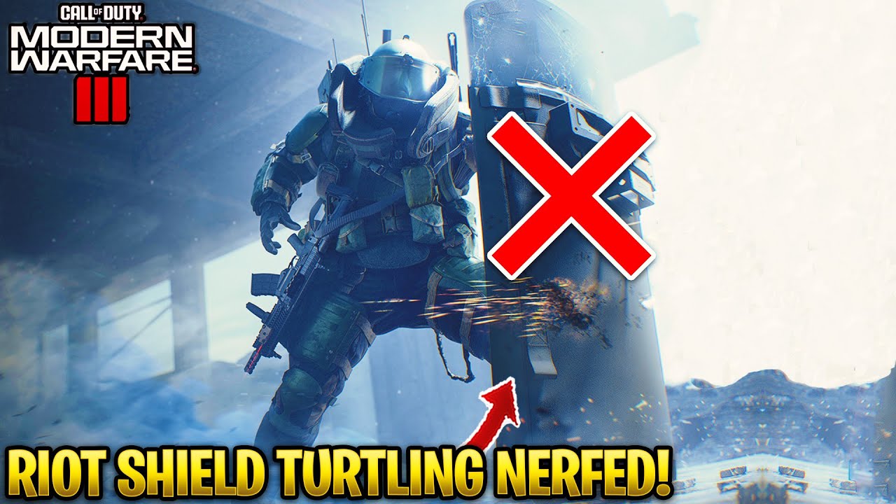 COD MW3 Has FINALLY Nerfed The Riot Shield! | COD MW3 2023 Commentary ...