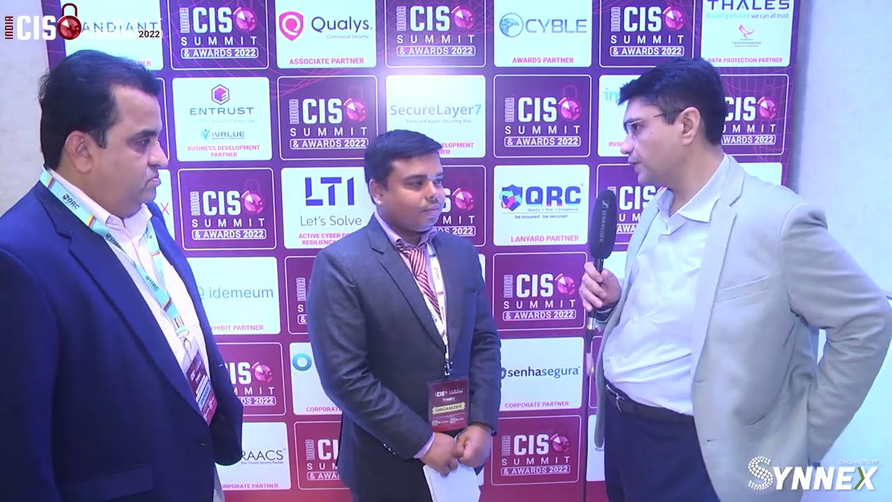 Interview of Apurva K Mody & Pinakin Dave at India CISO Summit & Awards ...