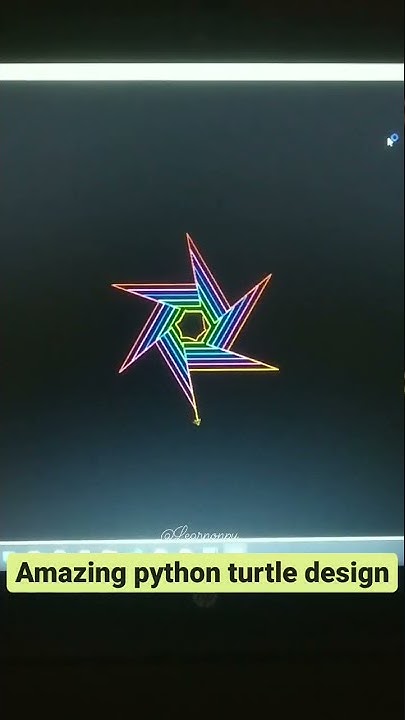 Python Turtle Graphics - 30 | Coding Video | Instagram Reels | Amazing Python Turtle Design ...