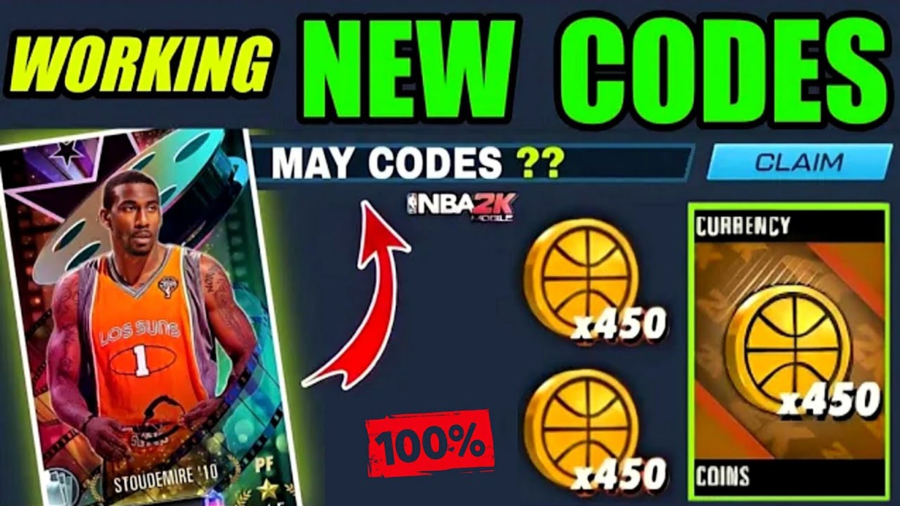 {Finally} New Codes Update - Nba 2k mobile redeem codes 2023 - Nba 2k ...