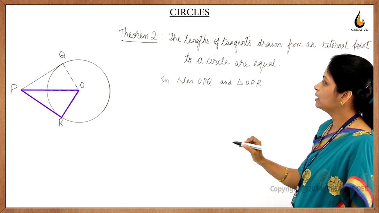 CBSE class 10 maths geometry Circles - YouTube