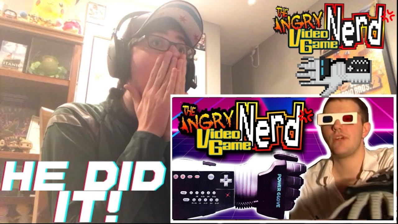 AVGN #14: “The Power Glove” - Reaction - YouTube