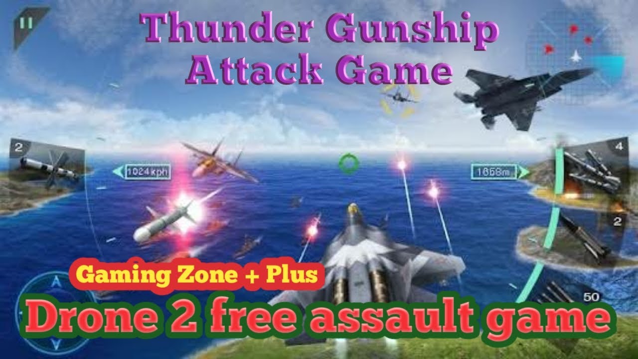 Drone 2 free assault game play. drone strike game - airattack3d game # ...