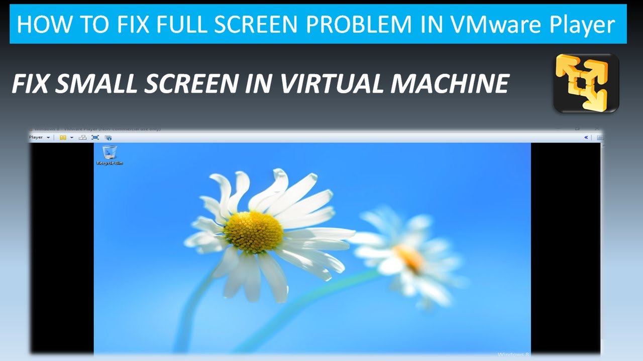 How to use full screen in vertual mechine | use full screen in VMware ...