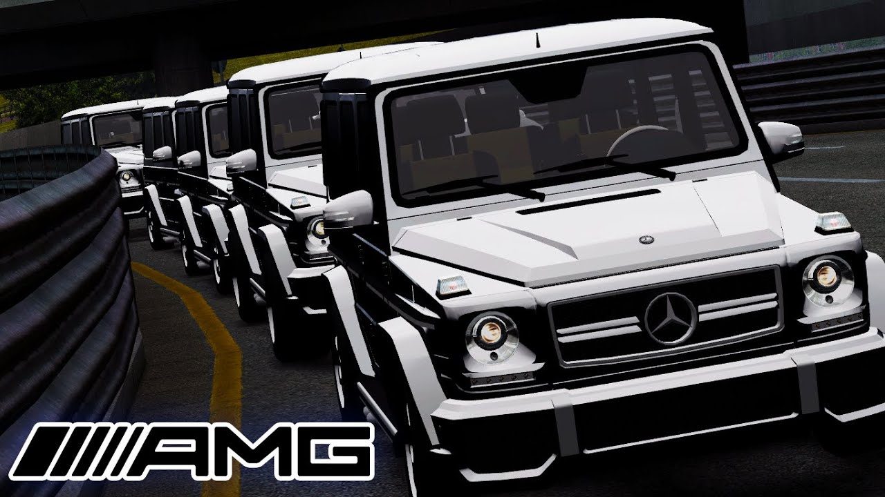 Lfs Mercedes G63 AMG Mafia Crew Convoy - LeGaL Team - YouTube