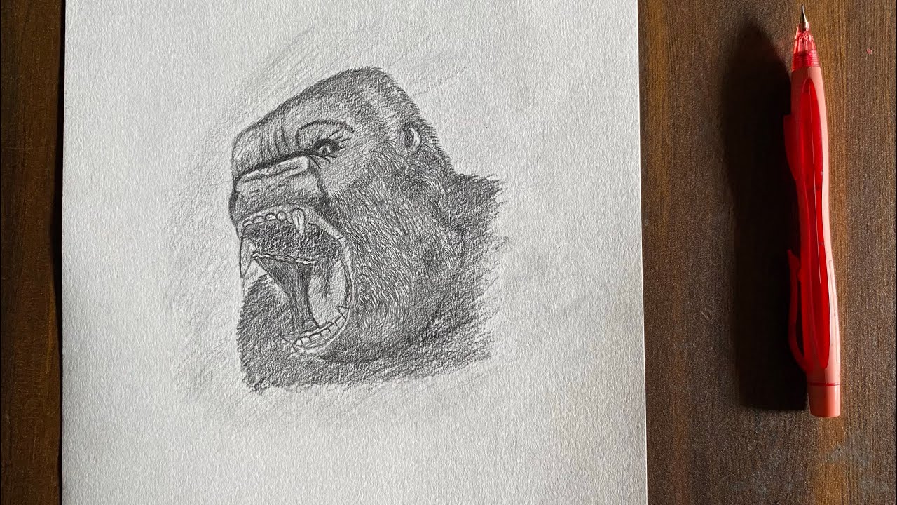 How to Draw KING KONG | Drawing - YouTube