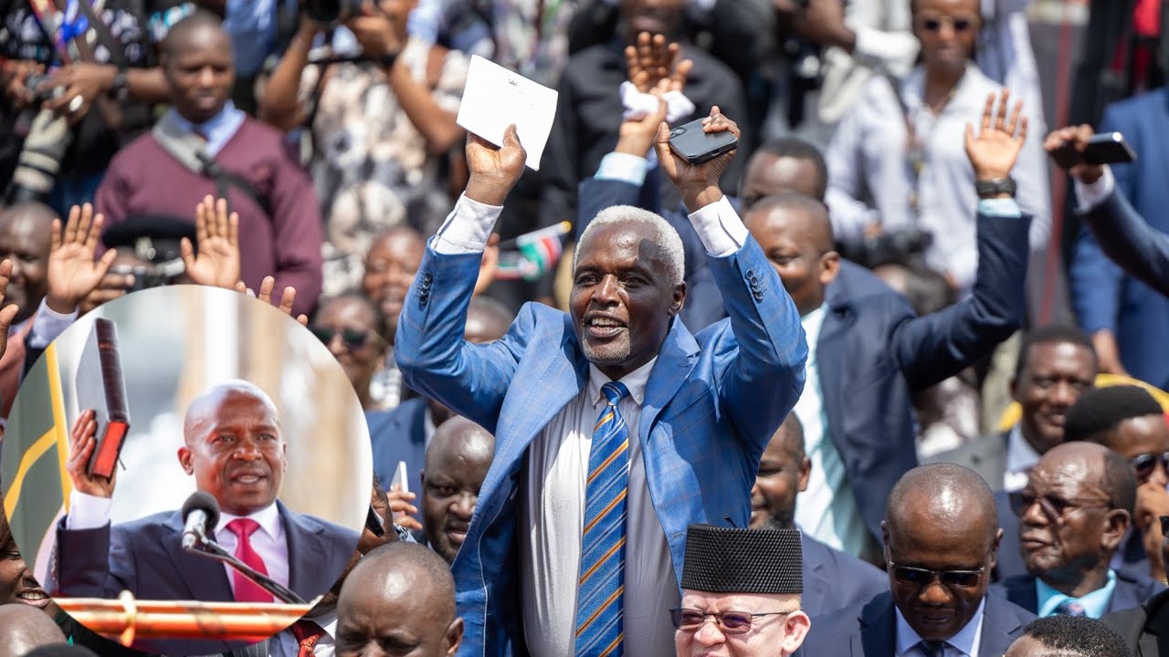 UNSEEN MOMENTS AT KITHURE KINDIKI SWEARING IN CEREMONY AT KICC CAUGHT ...