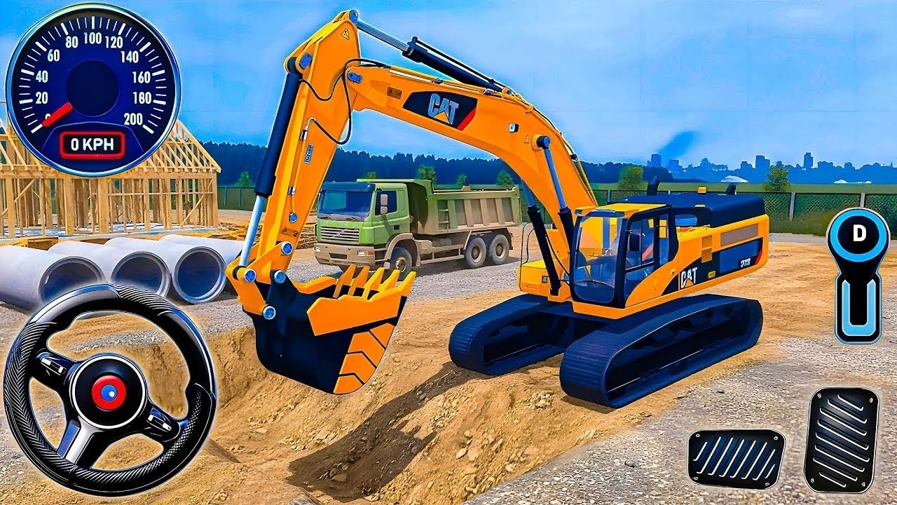 New City Road Construction Simulator game Construction Game - Android ...
