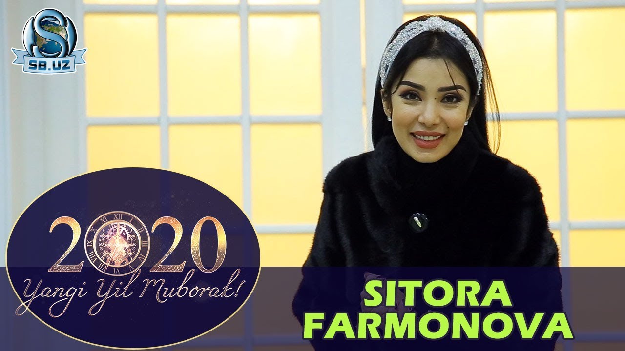 Sitora Farmonovadan Yangi yil tabrigi! - YouTube