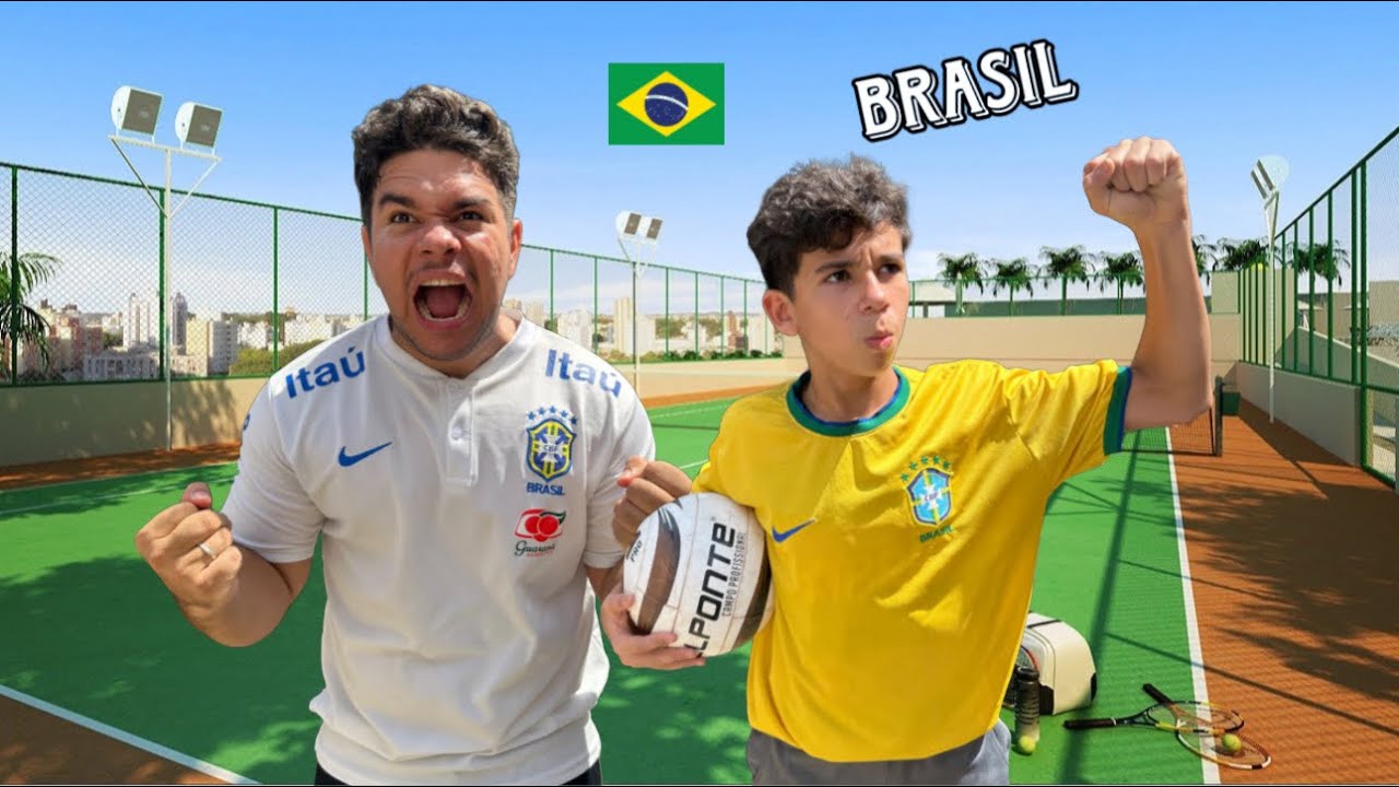 PEDRIN DA BIKE JOGOU NA SELEÇÃO BRASILEIRA E AMASSOU O PARAGUAI DE 4 X ...