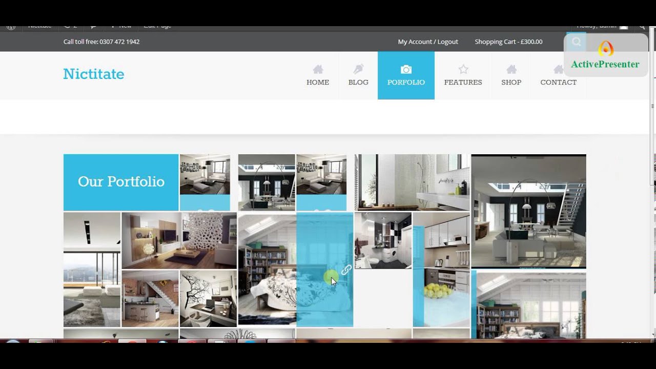 Nictitate- Part 2( Set up other pages) - YouTube