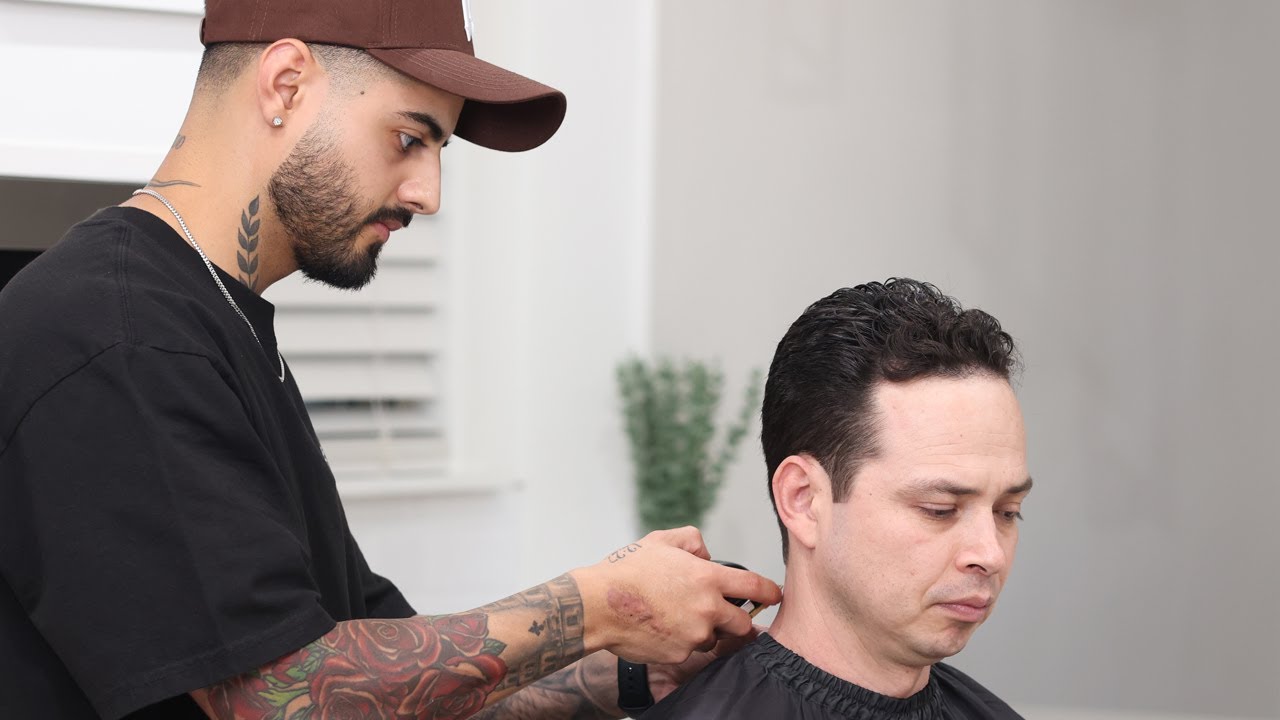 QUICK & EASY HOME HAIRCUT TUTORIAL! - YouTube