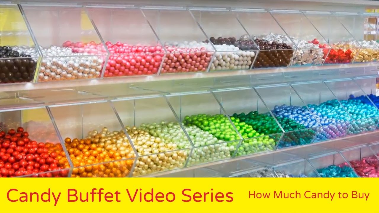 How Much Candy to Buy for a Candy Buffet - Part 4 Candy Buffet Tips ...