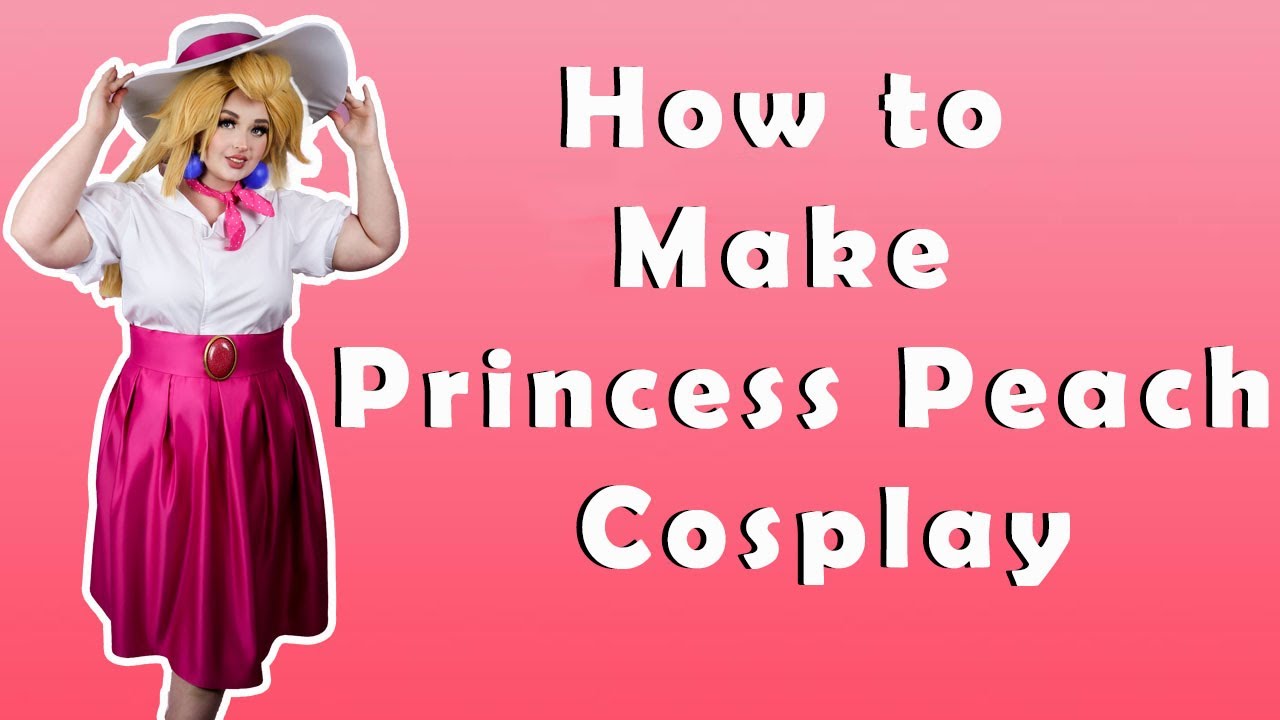 How to make Princess Peach Cosplay - YouTube