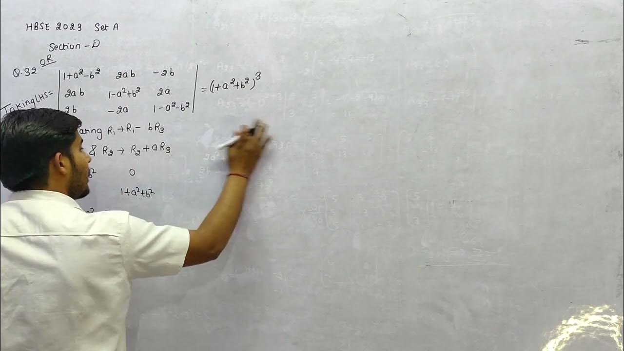 det [[1 + a²- b²2, 2ab, - 2b], [2ab, 1 - a²+ b², 2a], [2b, - 2a, 1 - a² ...