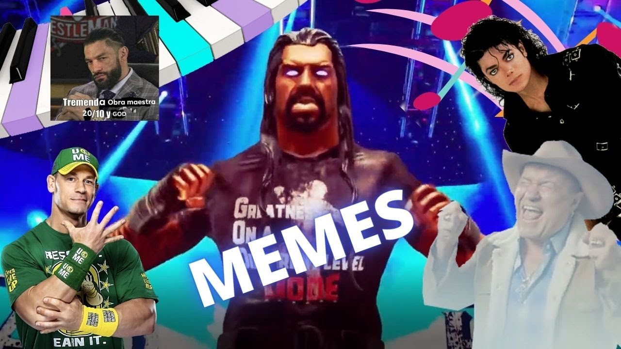 😂MEMES del TRIBAL CHIEF (ROMAN REIGNS)☝│entrada 3D - YouTube