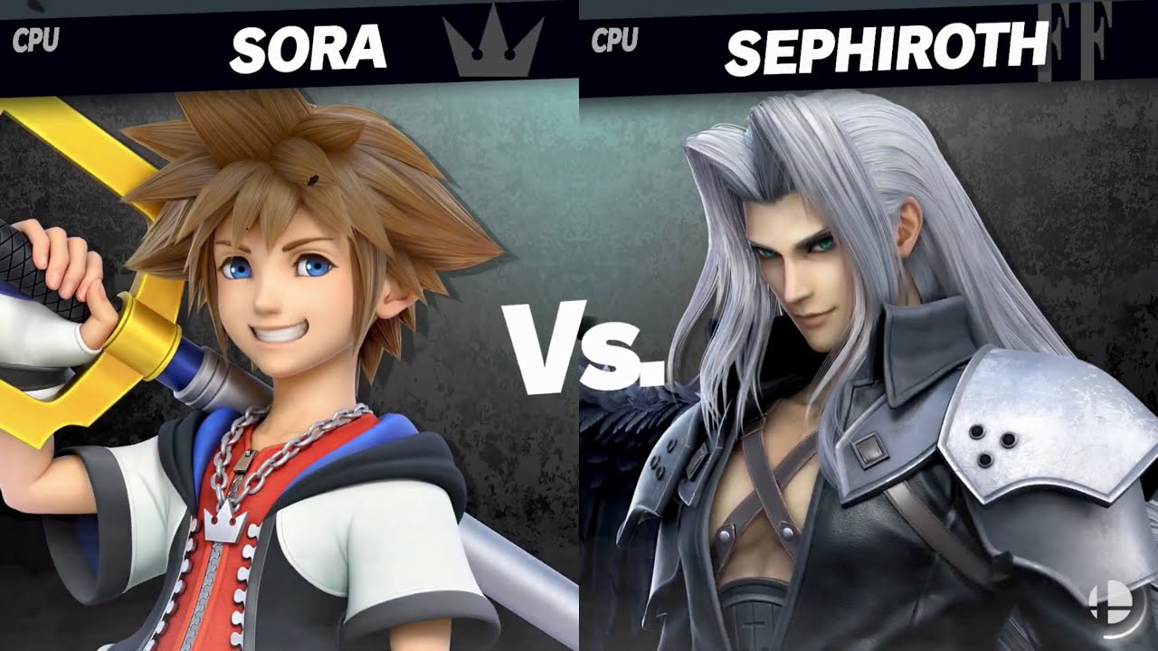 Super Smash Bros. Ultimate - Sora vs Sephiroth - YouTube