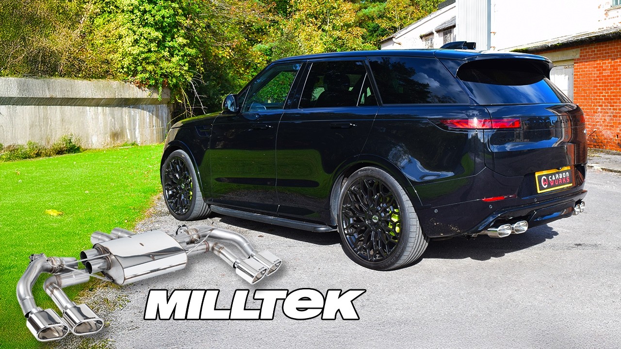 The EPIC 2025 Range Rover Sport (P530) Just WOKE UP - Milltek Exhaust ...