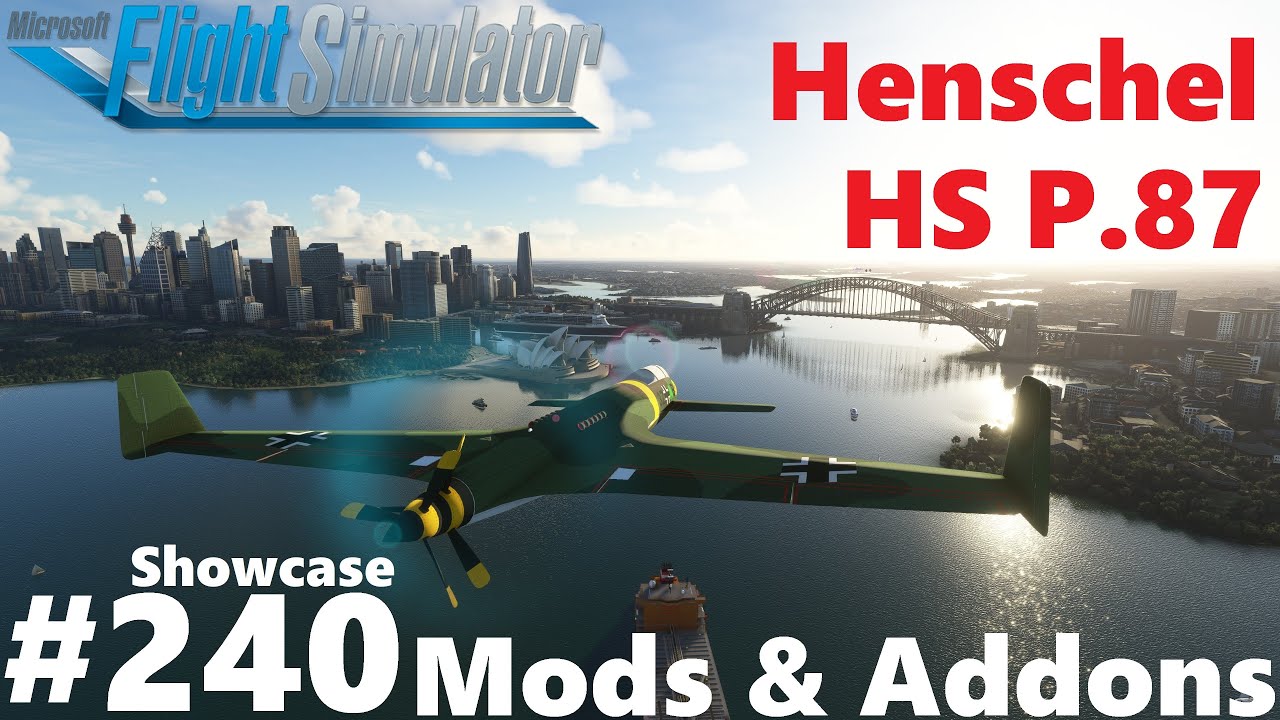 Henschel HS P87 Fast Bomber - Showcase #240 - Mods & Addons for ...
