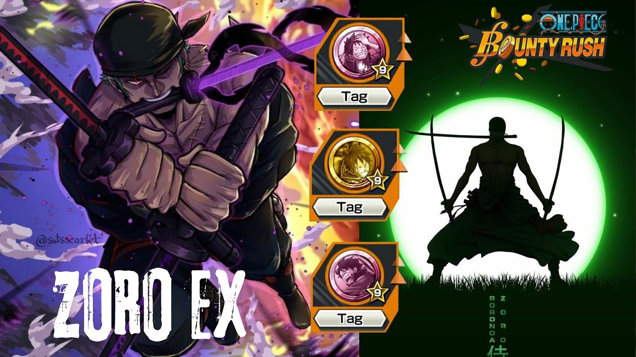 ZORO EX GAMEPLAY /| ONE PIECE BOUNTY RUSH /| OPBR - YouTube