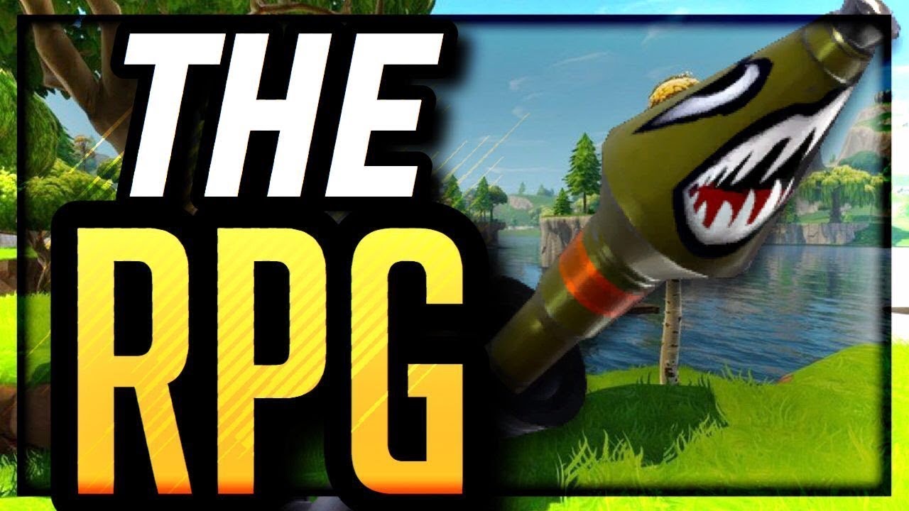 INSANE RPG PLAYS MOST OP WEAPON IN FORTNITE - YouTube