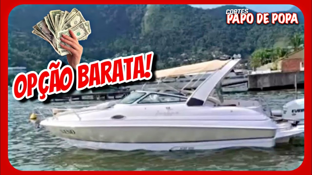 QUAIS BOAS OPÇÕES DE LANCHAS USADAS MAIS MODERNAS PARA PRIMEIRO BARCO ...