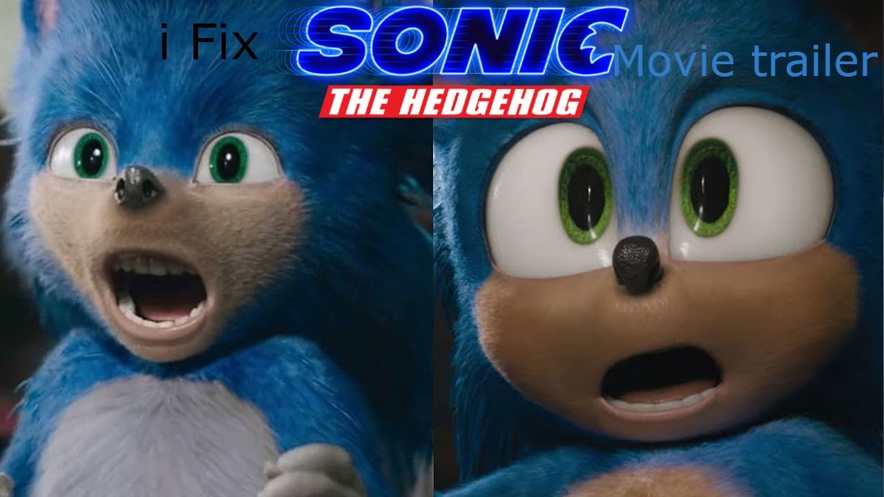 Sonic the hedgehog Movie trailer (Fixed Version) - YouTube