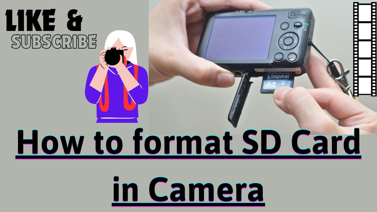 How to format SD Card in Camera - YouTube