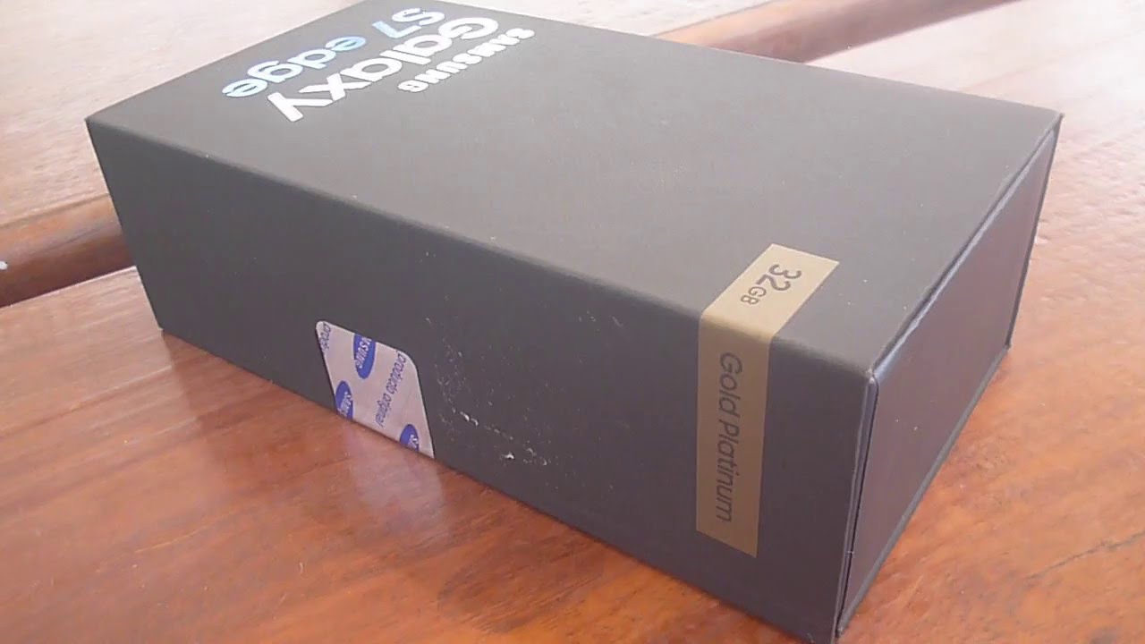 Samsung Galaxy S7 Edge Unboxing En Español Youtube