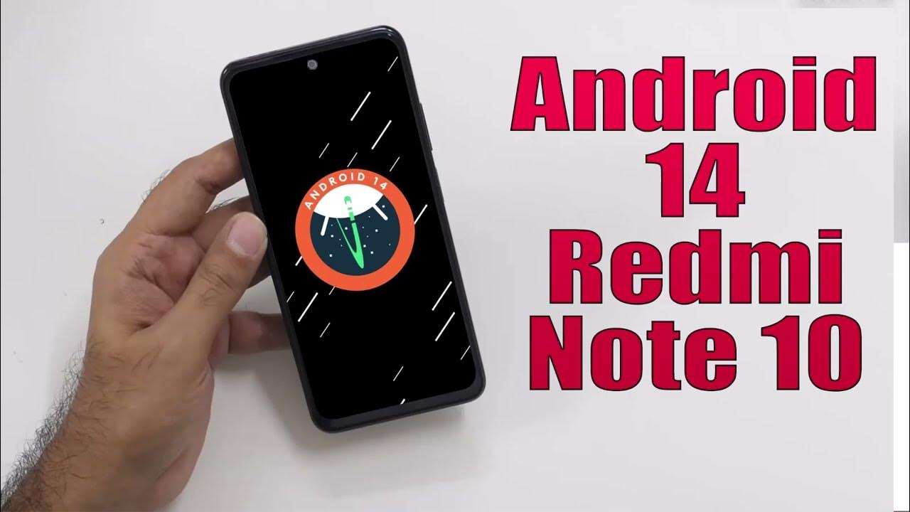 Install Android 14 on Redmi Note 10 (AOSP Rom) - How to Guide! - YouTube