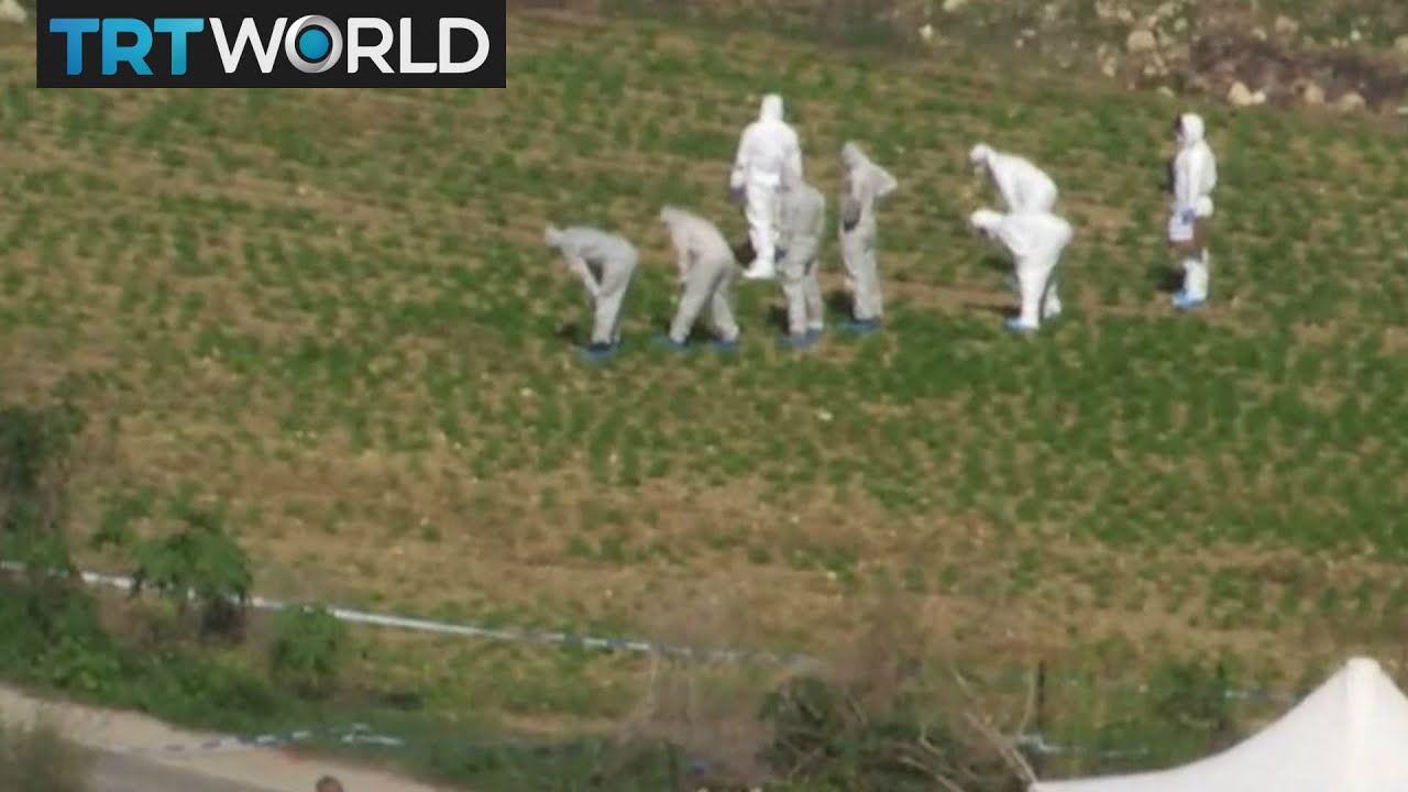 Malta Assassination: Investigators search for clues at murder site ...