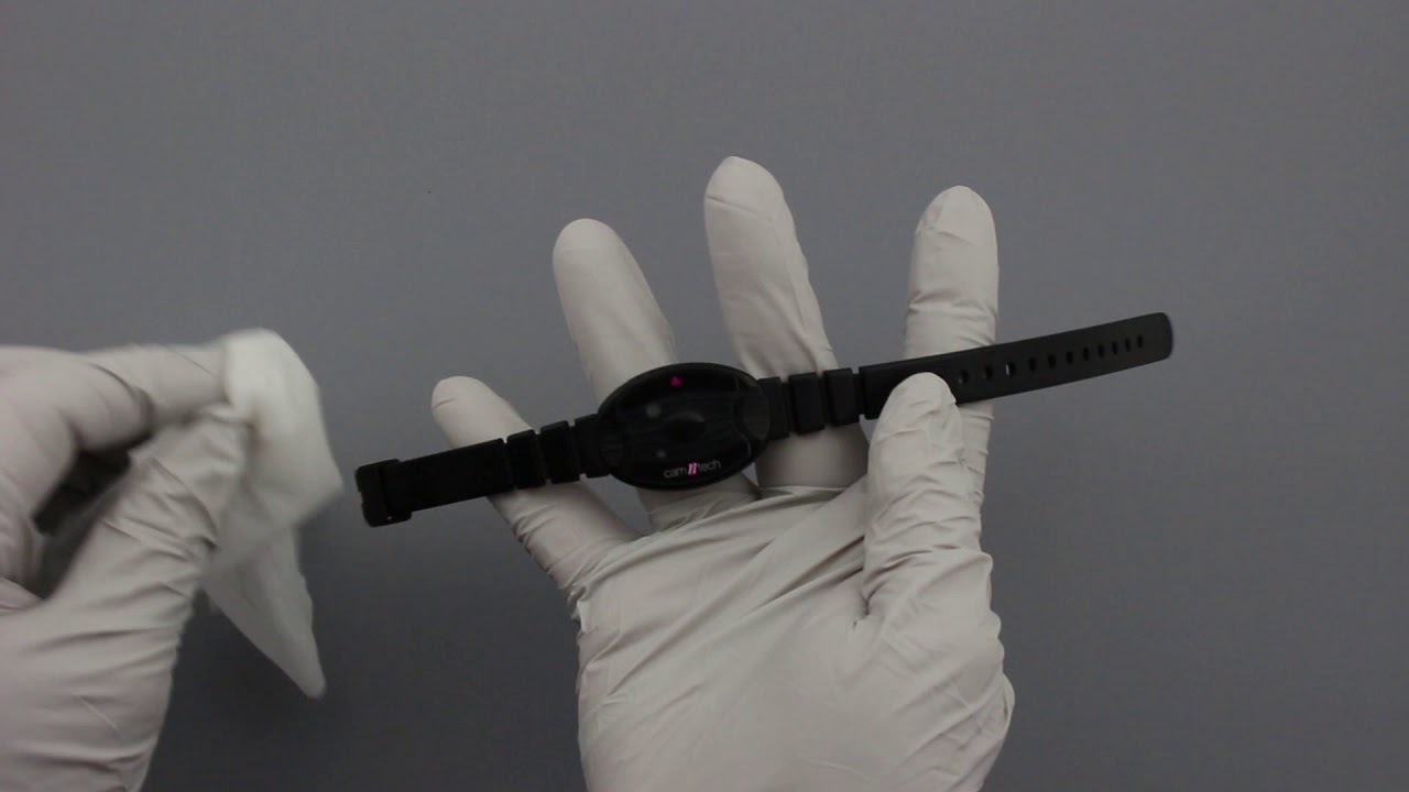 10 CamNtech MotionWatch Cleaning Procedure - YouTube