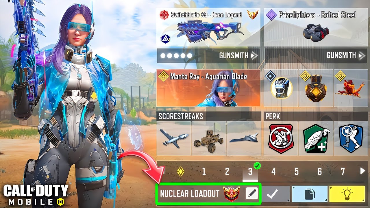 Mythic Switchblade X9 + Legendary Manta Ray = NUCLEAR ☢️ (CODM ...