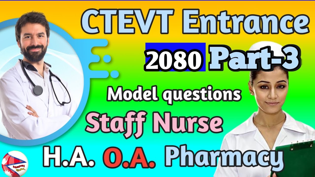 Ctevt entrance preparation 2080।।‌ entrance preparation model question answer ।। ctevt exam ...