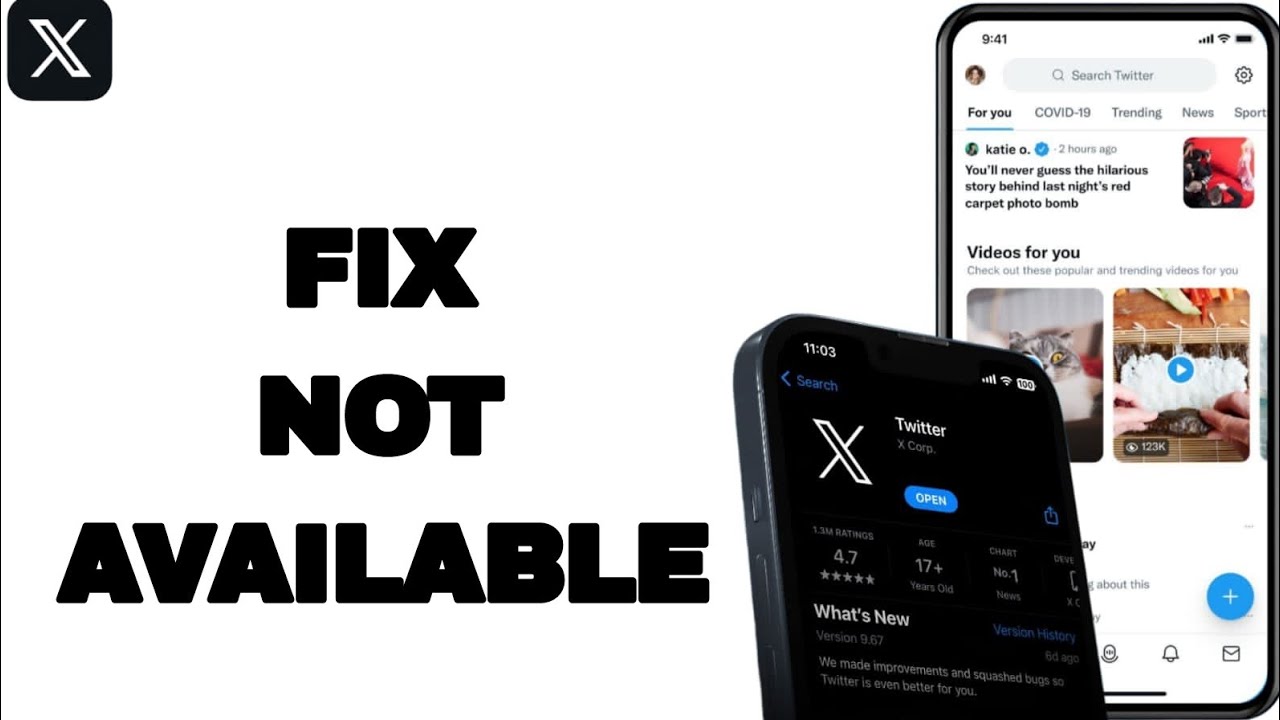 How To Fix And Solve Not Available On X App | Easy Fix - YouTube