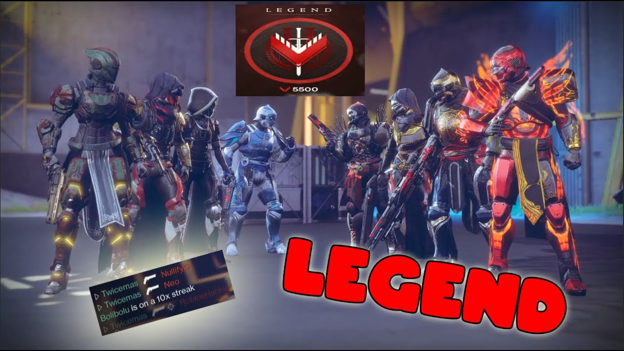 Twicemas gets LEGEND RANK in Destiny 2 - YouTube