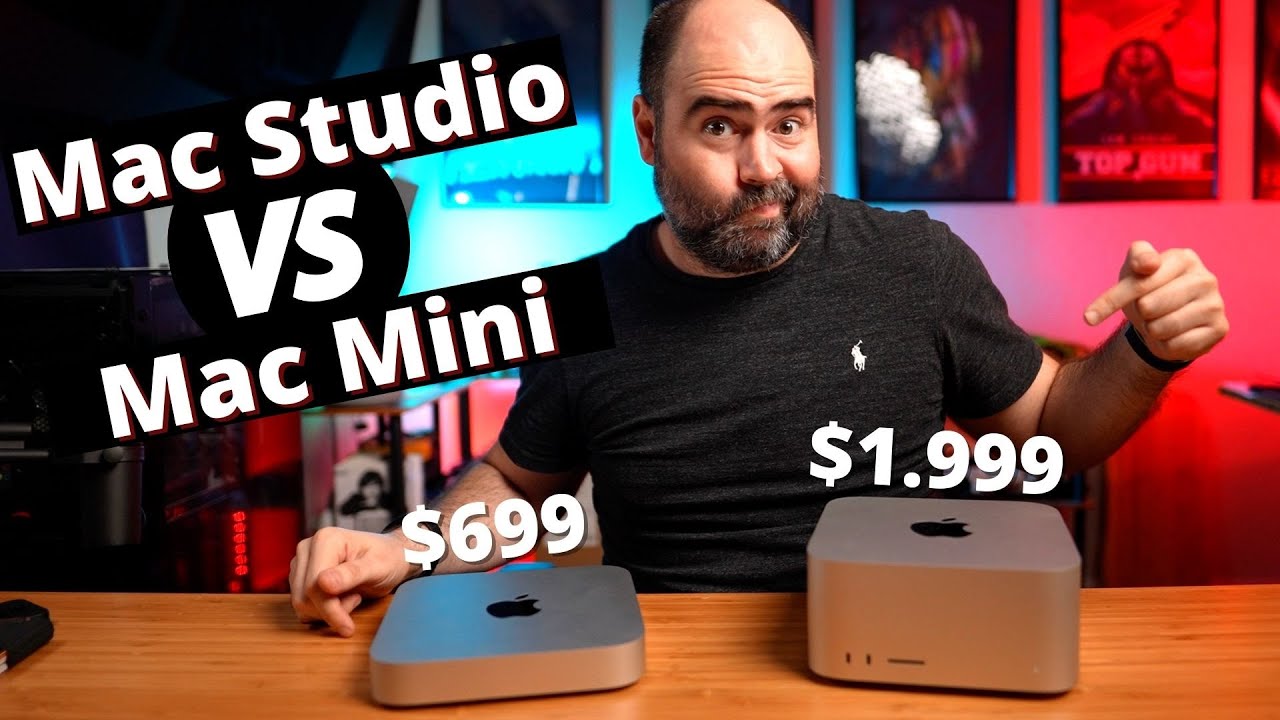 Mac Studio vs Mac Mini. 3 VECES MEJOR? - YouTube